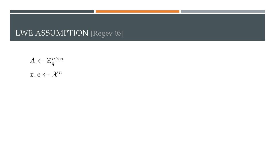 Limits on the Efficiency of Ring LWE based