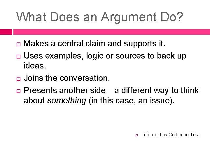 ISSUES ARGUMENTS IN MUSIC CONT February 8 2013