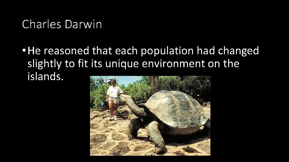 Natural Selection and Adaptations Charles Darwin Born February
