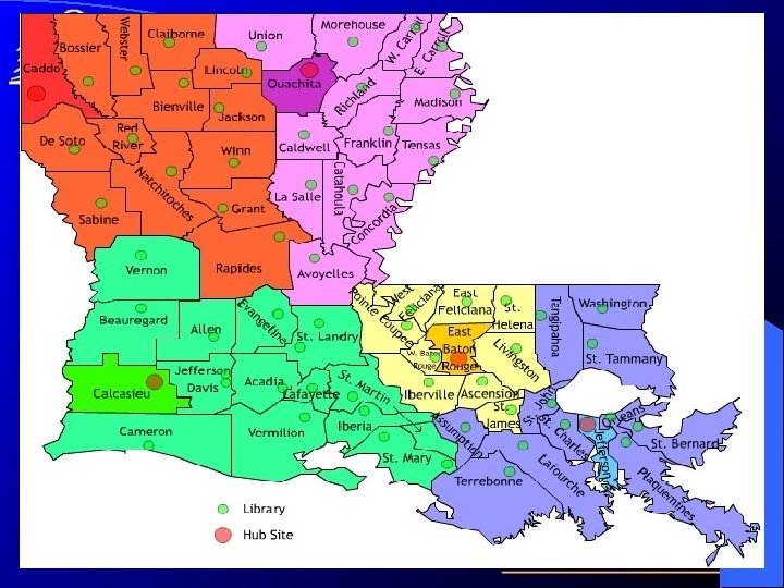 Louisiana Library Connection Network Update November 2004 Update