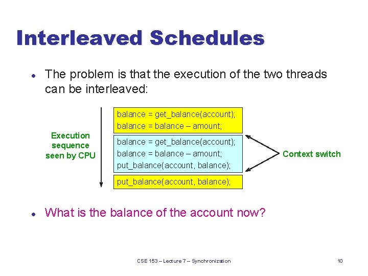 CSE 153 Design of Operating Systems Winter 22