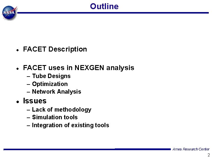 FACET Future Air Traffic Management Concepts Evaluation Tool