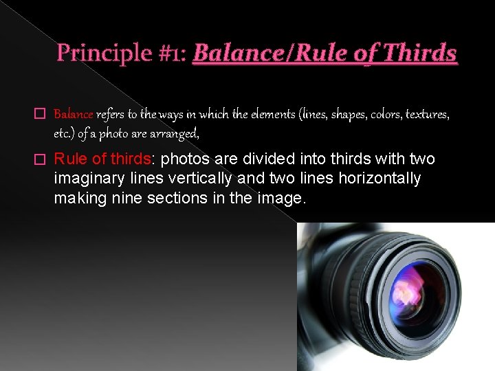 Principles of Composition Balance Unity Variety Rhythm MovementPattern