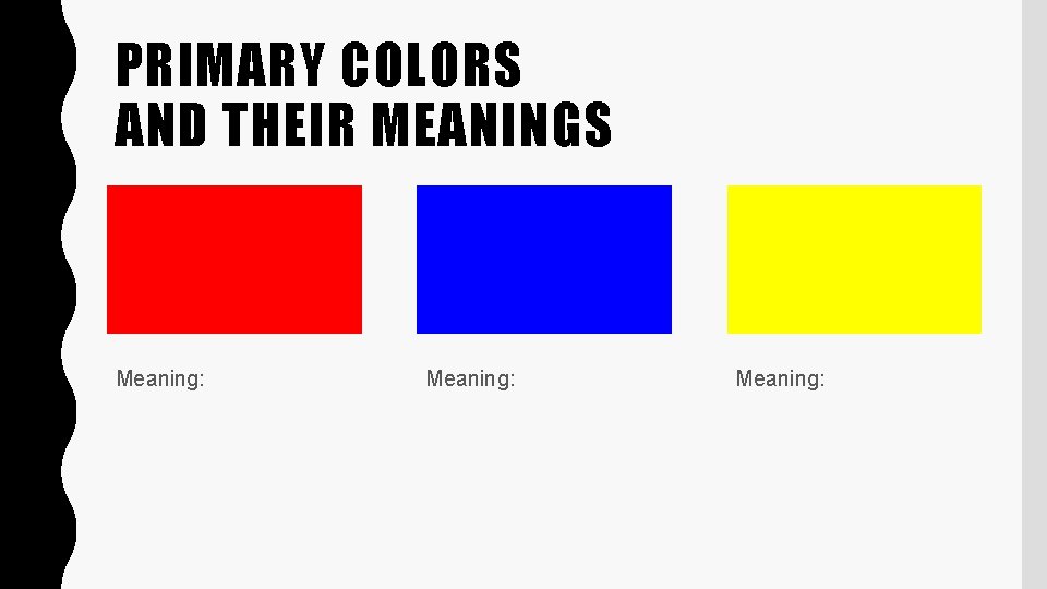 COLOR THEORY WEB DESIGN YOUR NAME WHAT IS