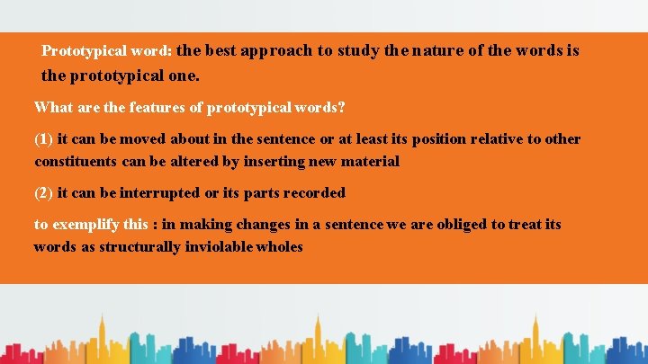 Words and their meanings Presented By Sanar Mohamed