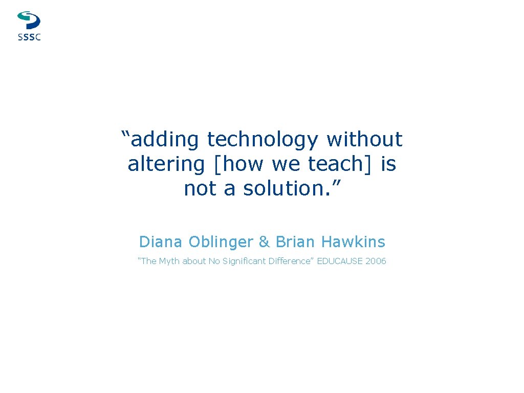 Realising the potential of digital learning Keith Quinn