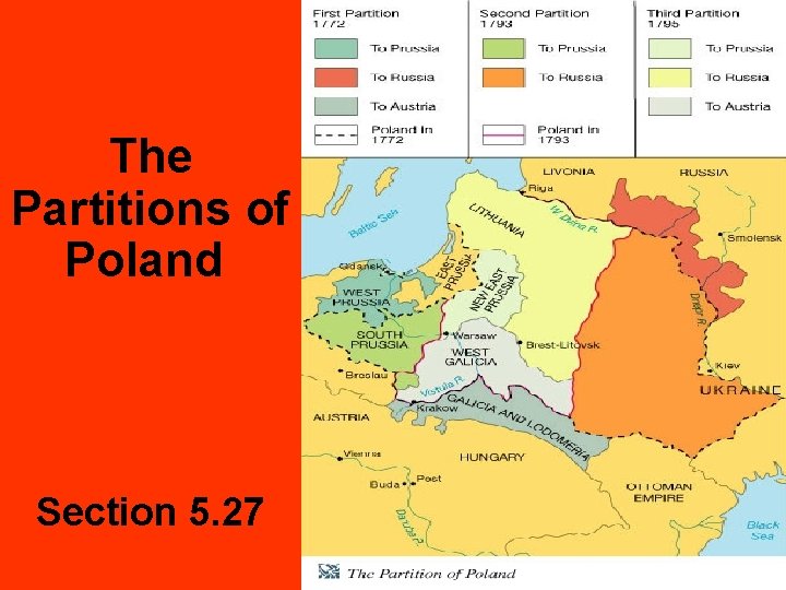 The Partitions of Poland Section 5 27 Introduction