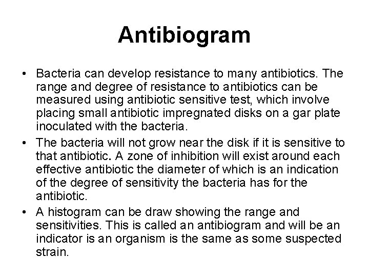 General Microbiology Lecture Twelve Identification of Bacteria Enzyme