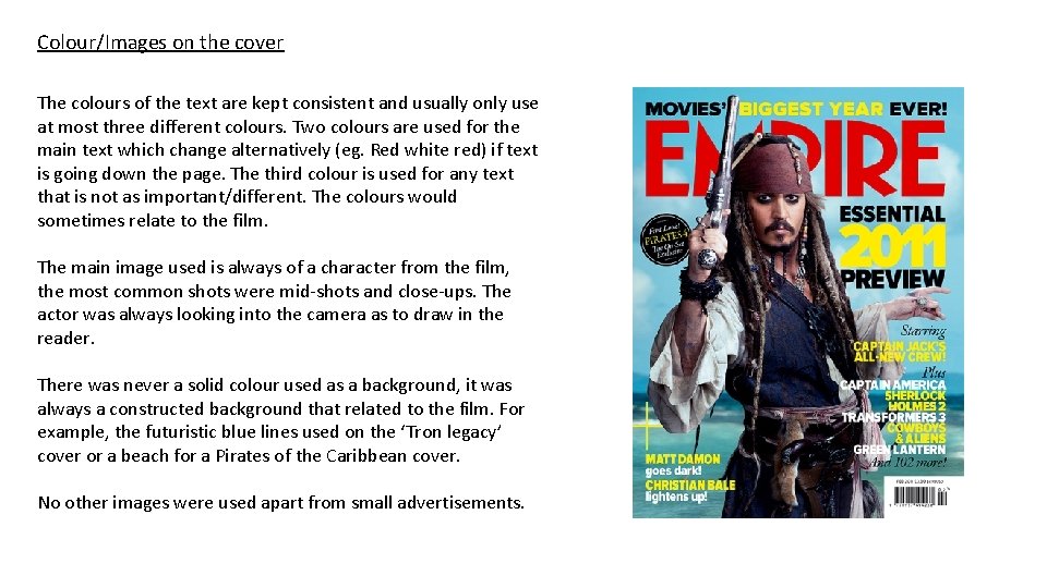 Ancillary Task Magazine front cover featuring your film