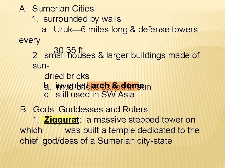 Chapter 2 WESTERN ASIA EGYPT Section 1 Civilization