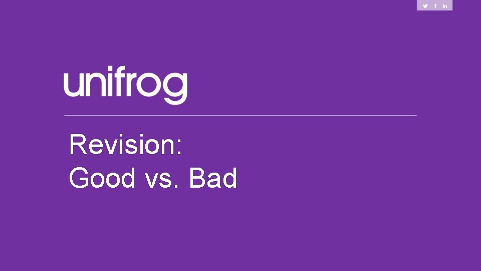 Revision Good vs Bad Length of study time