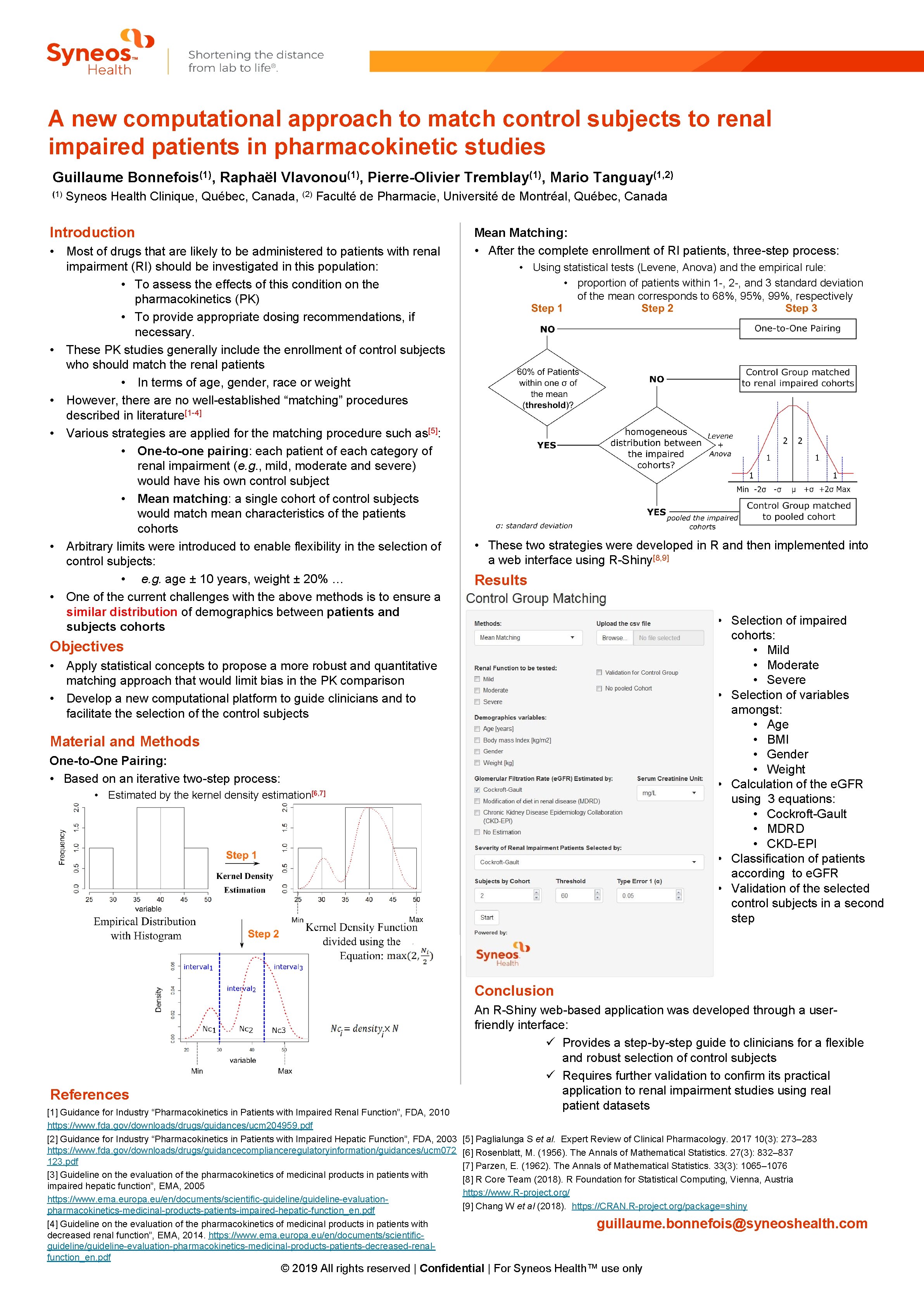 A new computational approach to match control subjects