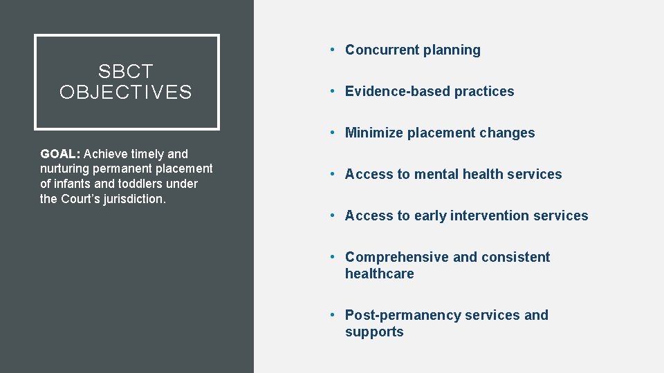 SAFE BABIES COURT TEAM A Model of Collaboration