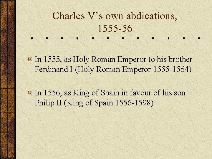 Charles V Holy Roman Emperor 1519 1555 I