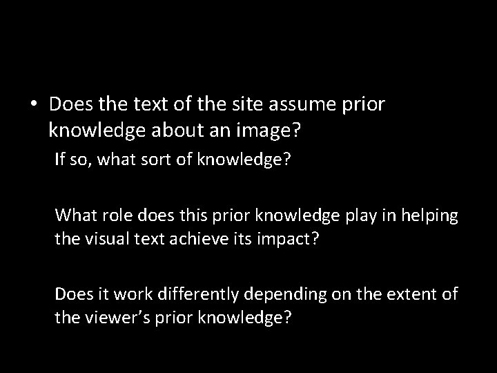 Visual Rhetoric Basics and Questions to Consider Visual