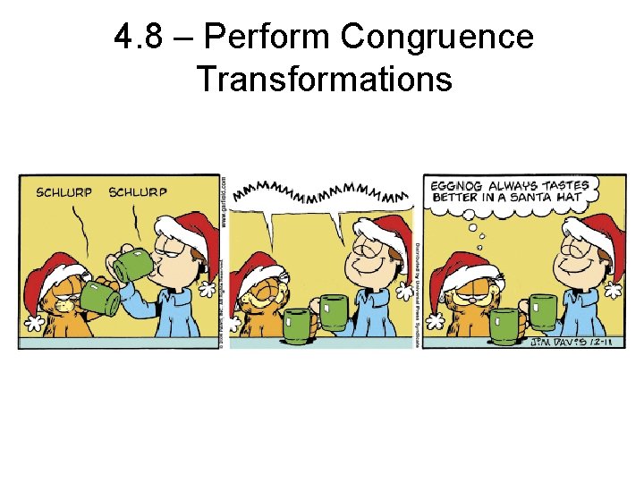 4 8 Perform Congruence Transformations A transformation is