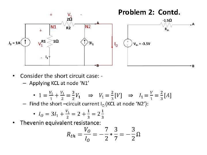 EE 314 Basic EE II Midterm Solutions Problem