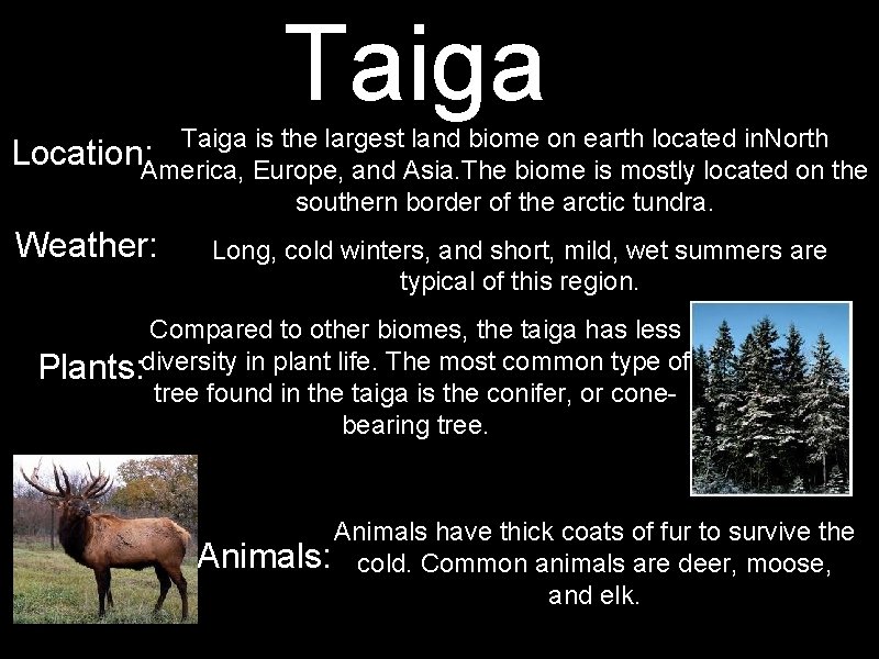 What are biomes Biomes are regions of the