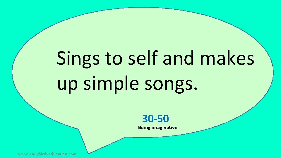 Being imaginative posters 30 50 months These posters