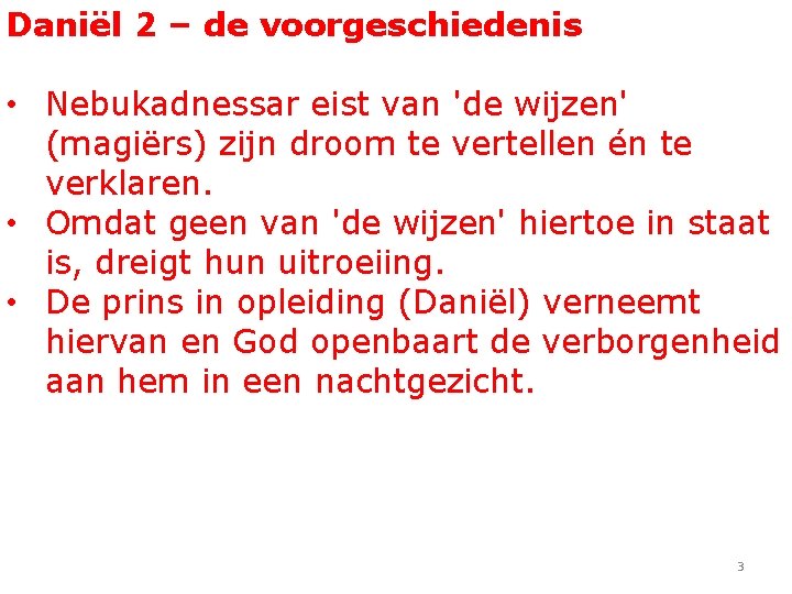 vier Babelse koninkrijken Daniel 2 1 Danil 1