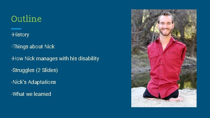 Nick Vujicic Life Without Limbs A report by