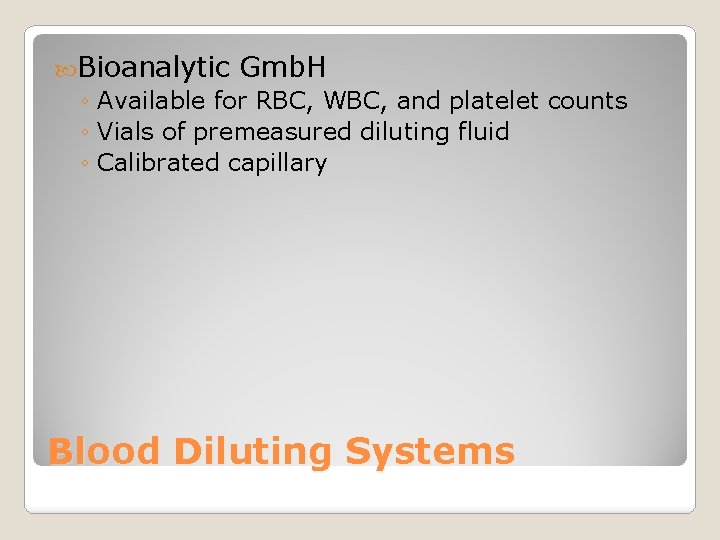 Lesson 2 5 Manual Red Blood Cell and