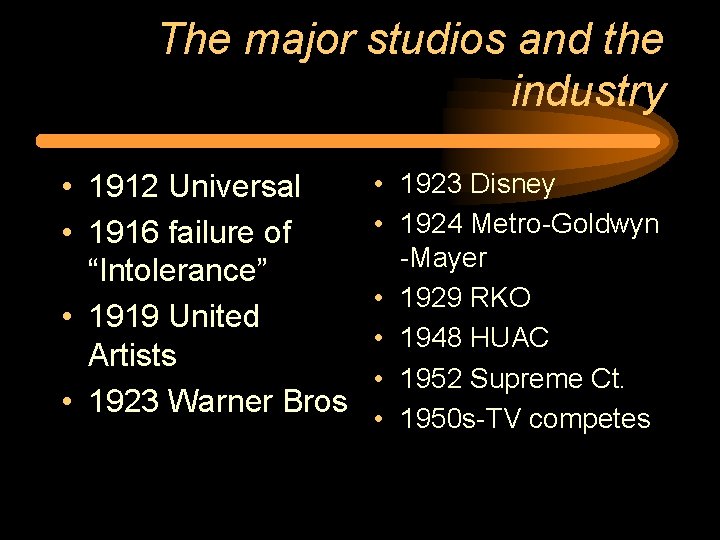 The movies Overwhelming experience Hollywoods influence Cultural influence