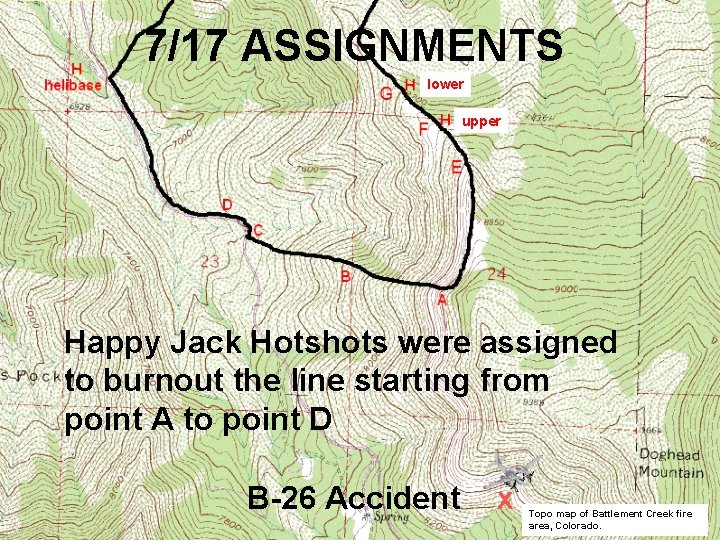 BATTLEMENT CREEK FIRE USDI Bureau of Land Management