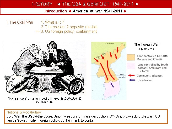 HISTORY THE USA CONFLICT 1941 2011 Introduction America