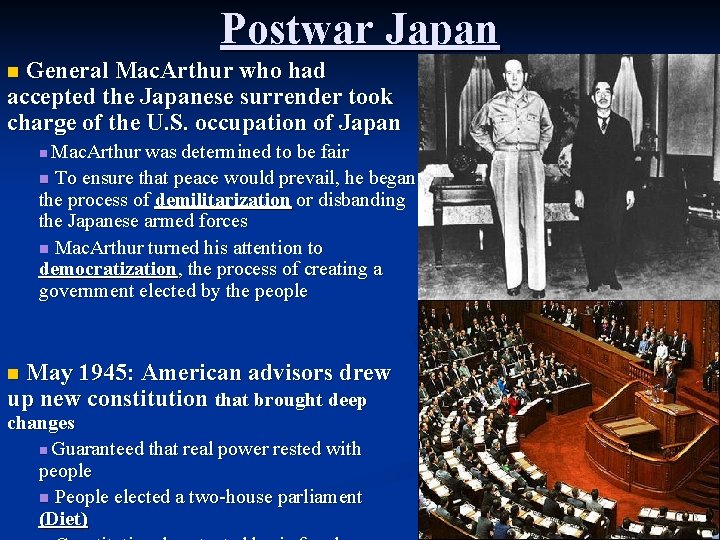 Aim Describe Conditions in Europe in 1945 Devastation