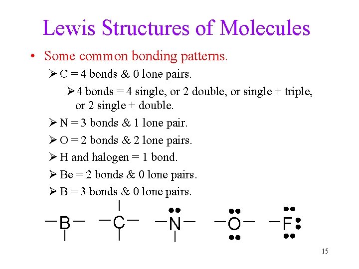 Chapter 10 Chemical Bonding Bonding Theories Bonding the
