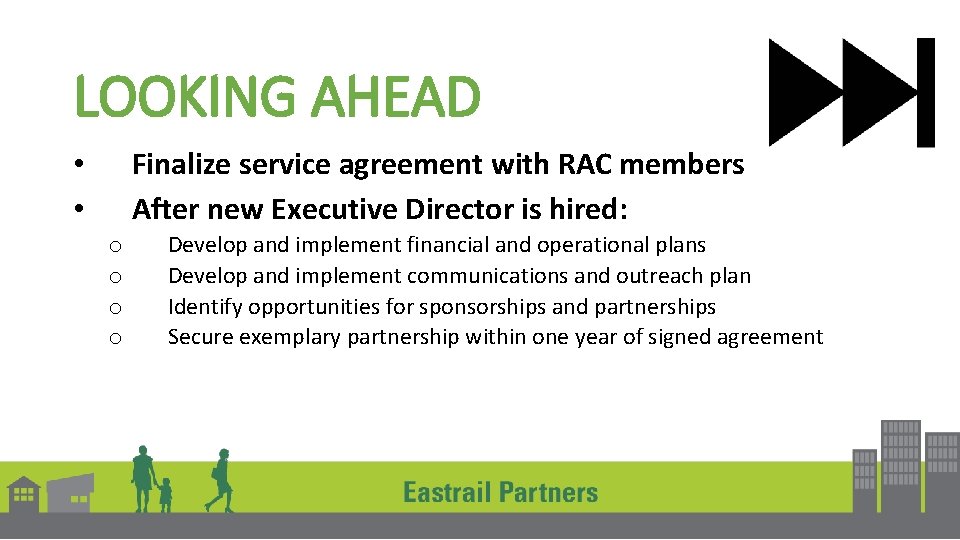 Eastrail Partners Briefing to Regional Advisory Council Matt