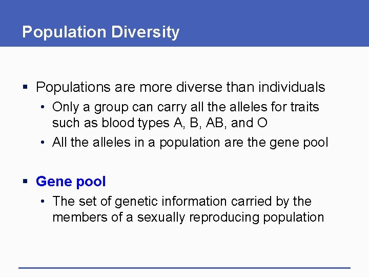Population Genetics and Evolution Mr Nichols PHHS Cartoons