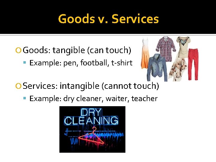 Applying the Terms Marketing Basics Marketing is the