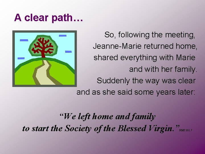 Part 4 A beginning So it was that