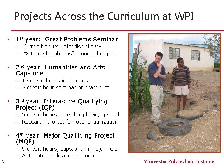 Advancing Global Learning through Project Work Kris Boudreau