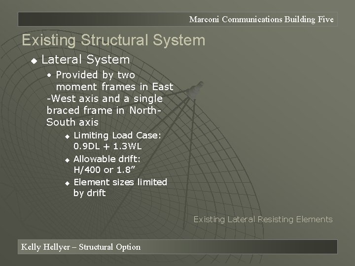 Marconi Communications Building Five Warrendale Pennsylvania Kelly Hellyer