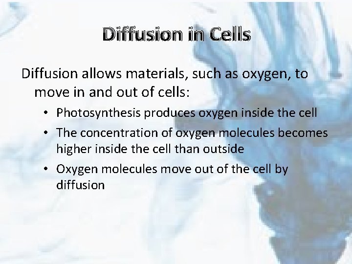 Materials Move Across the Cells Membrane Active and
