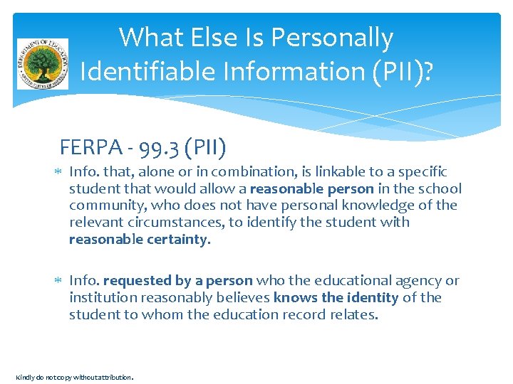 IDEA FERPA Early Childhood Data Sharing December 17