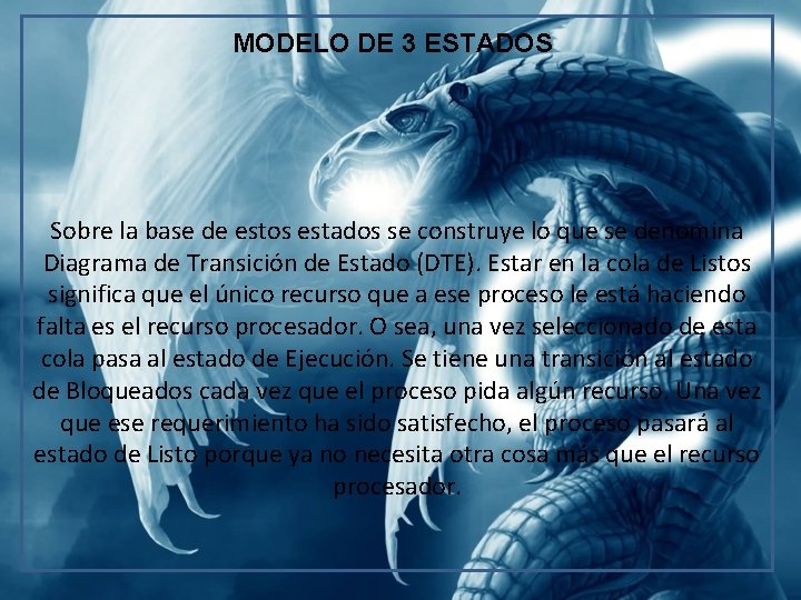 MODELOS DE ESTADOS Y TRANSICIONES MODELOS DE 2