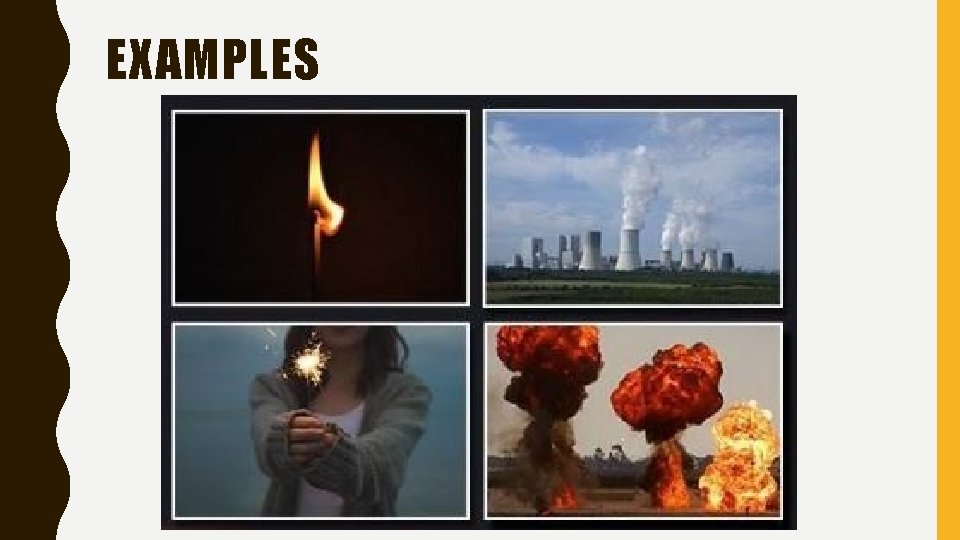 WAYS ENERGY CAN BE TRANSFORMED CHEMICAL REACTIONS Energy