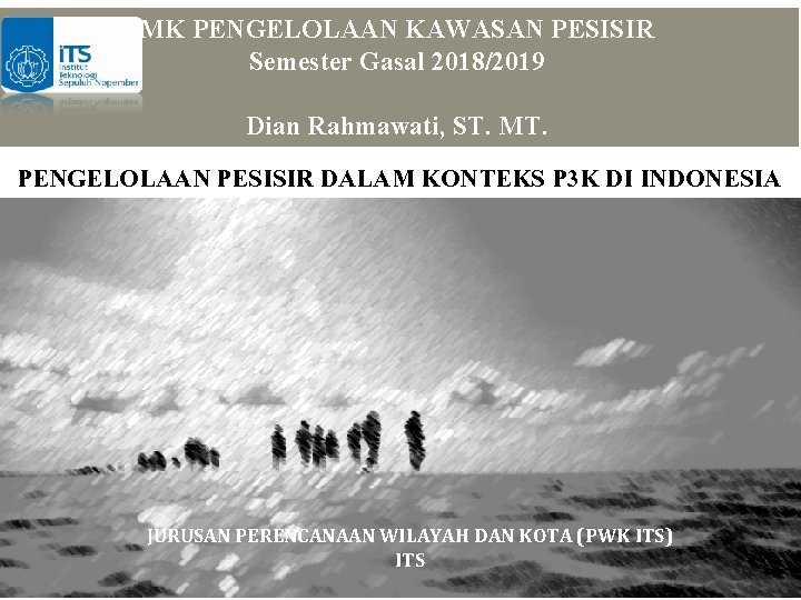 Integrated Coastal Zone Management ICMICZM Dian Rahmawati ST