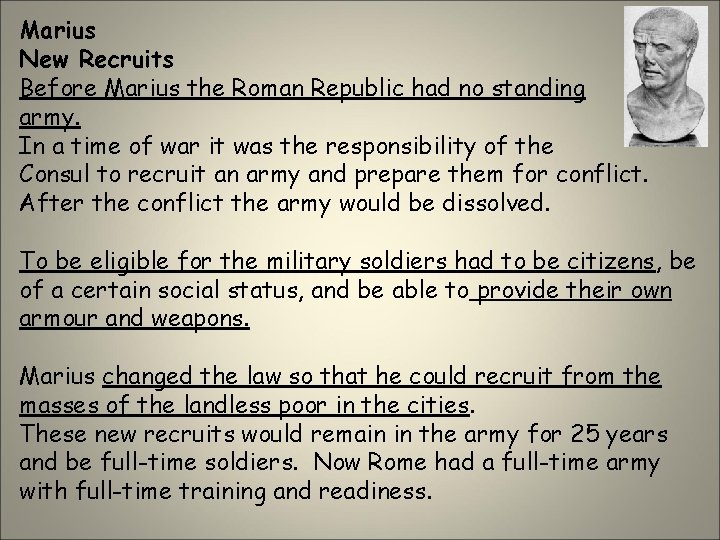 Section 2 From Republic to Empire Power of