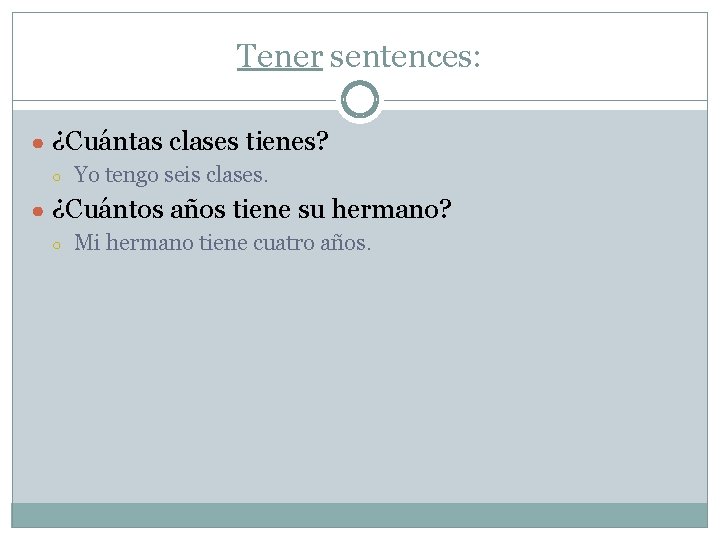 Espaol 1 Repaso GRMATICA Subject Pronouns Singular I