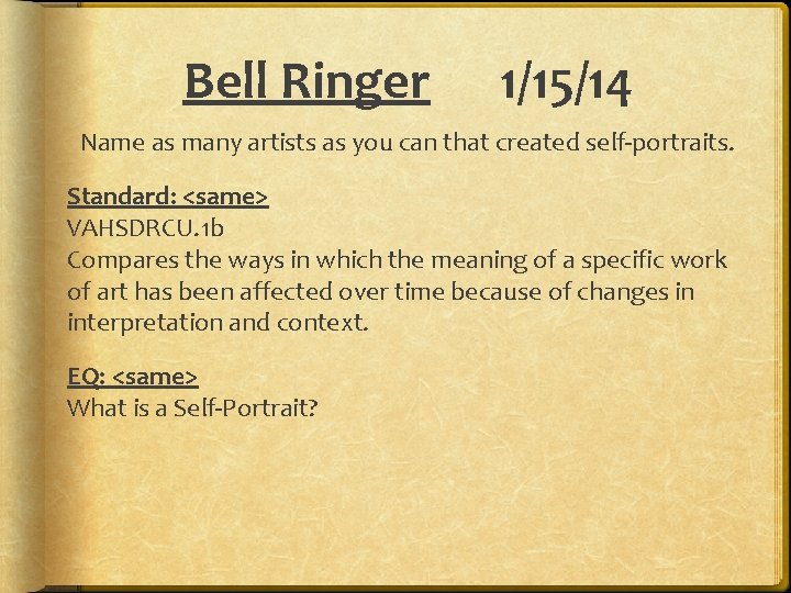 Bell Ringer 11314 What are different categories of