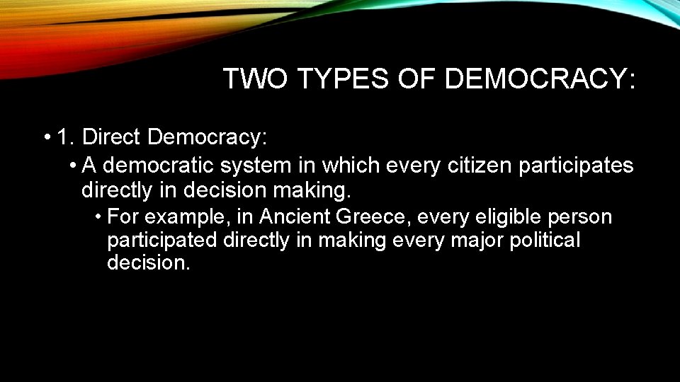 LESSON 3 THE CHARTER OF RIGHTS AND FREEDOMS