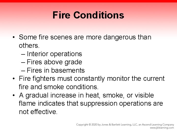Chapter 23 Advanced Fire Suppression Knowledge Objectives List