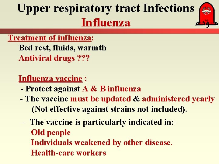 Pathophysiology L 9 Disorders of the respiratory system