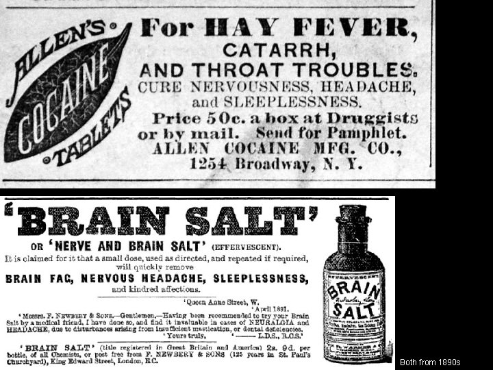 Gilded Age Advertisements Both from 1890 s Second