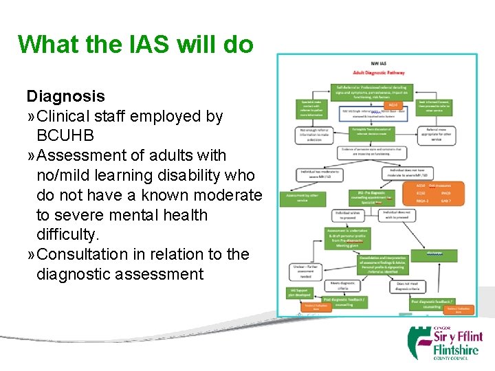 The North Wales Integrated Autism Service What is